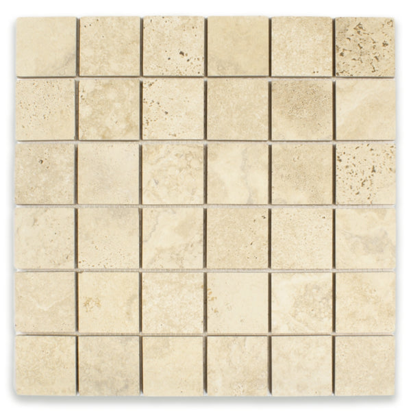 Travertine Honey Mosaic (2 Travertine Honey Mosaic (2