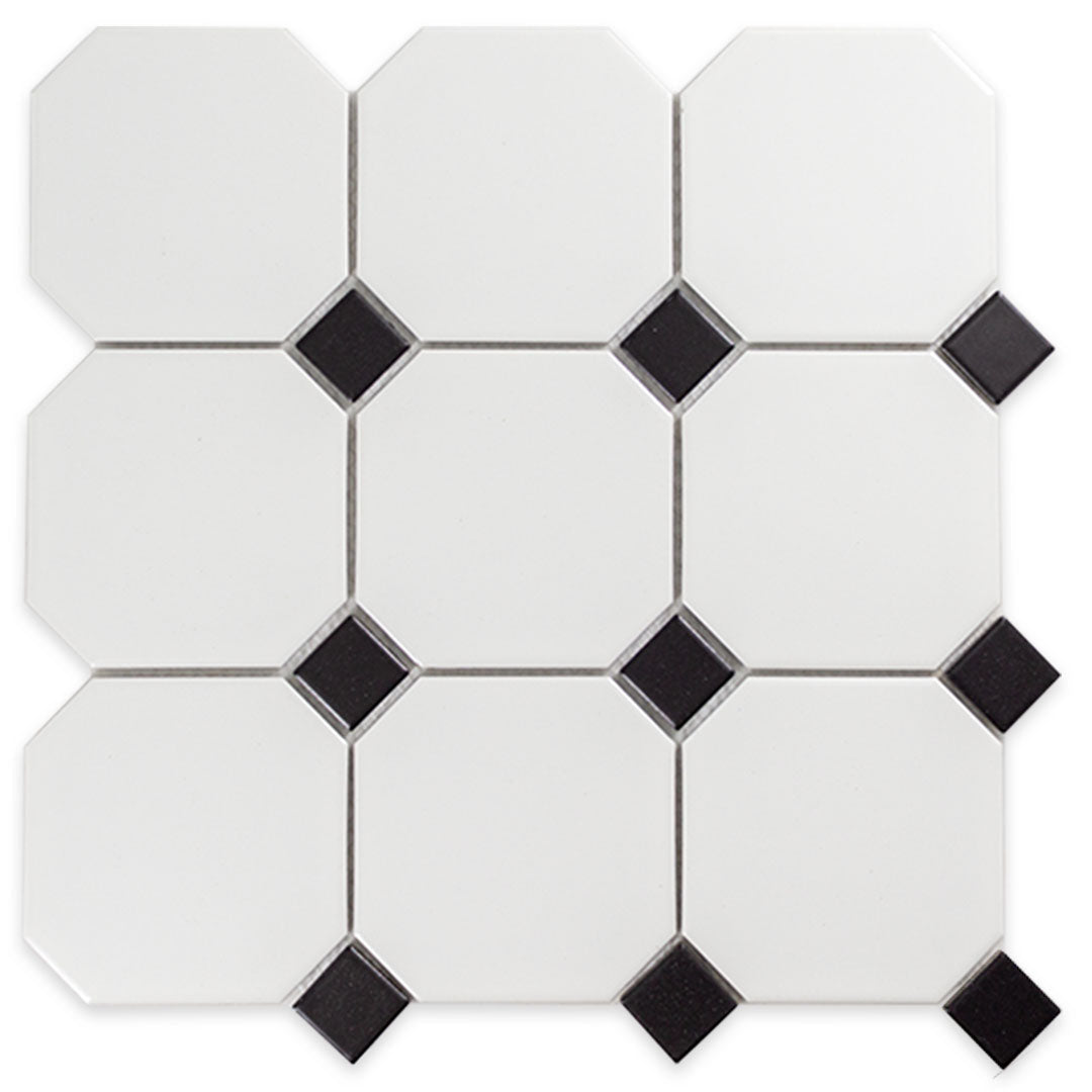 TilesInspired | Octa-Dot Octagon Mosaic Tiles | Order Online