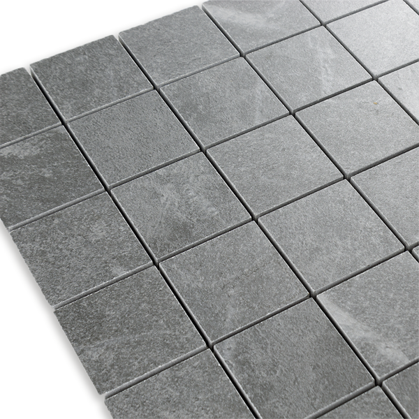 TilesInspired | Montblanc Graphite Porcelain Mosaic Tile (2" X 2")