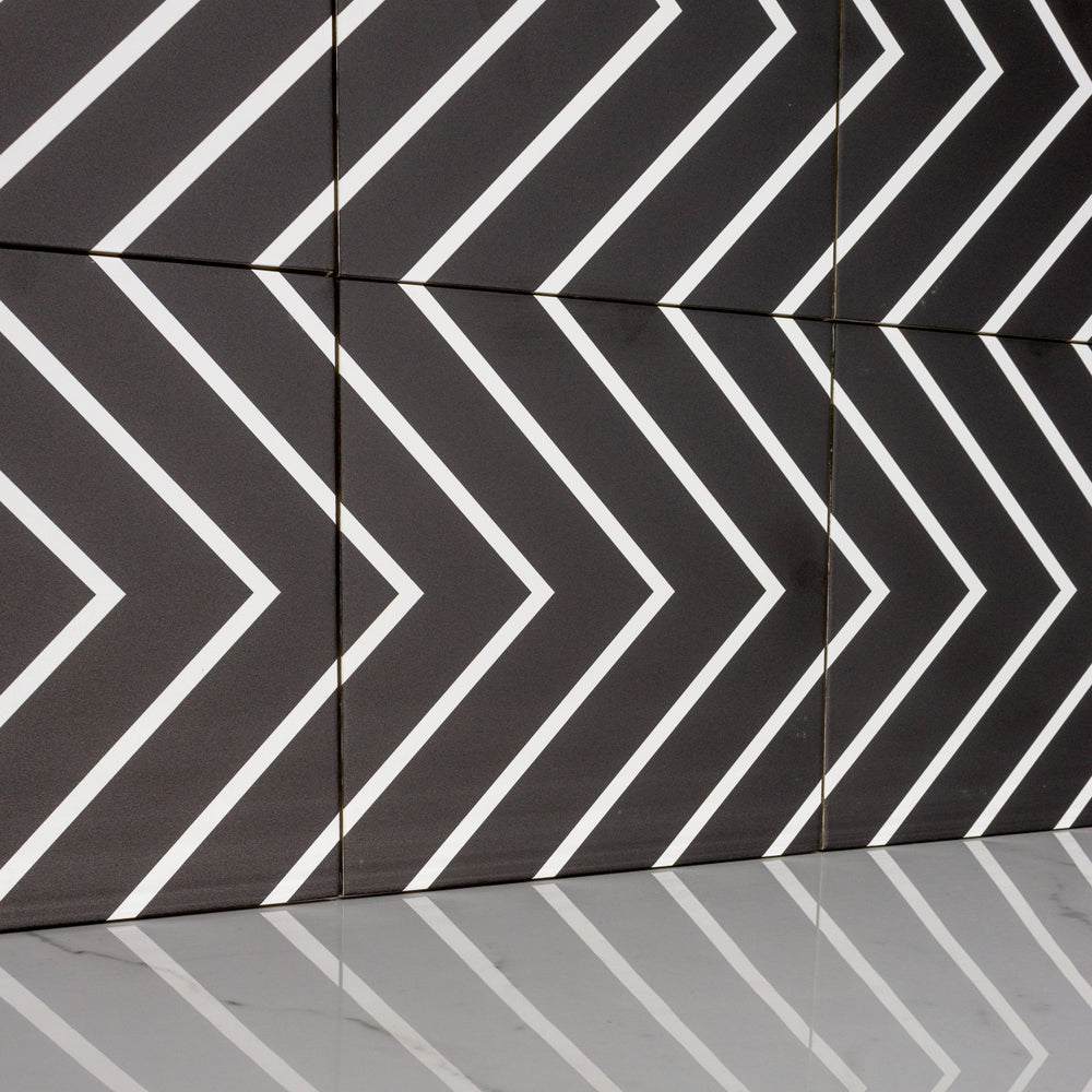TilesInspired | Decorative Pattern Tiles | Formation Black