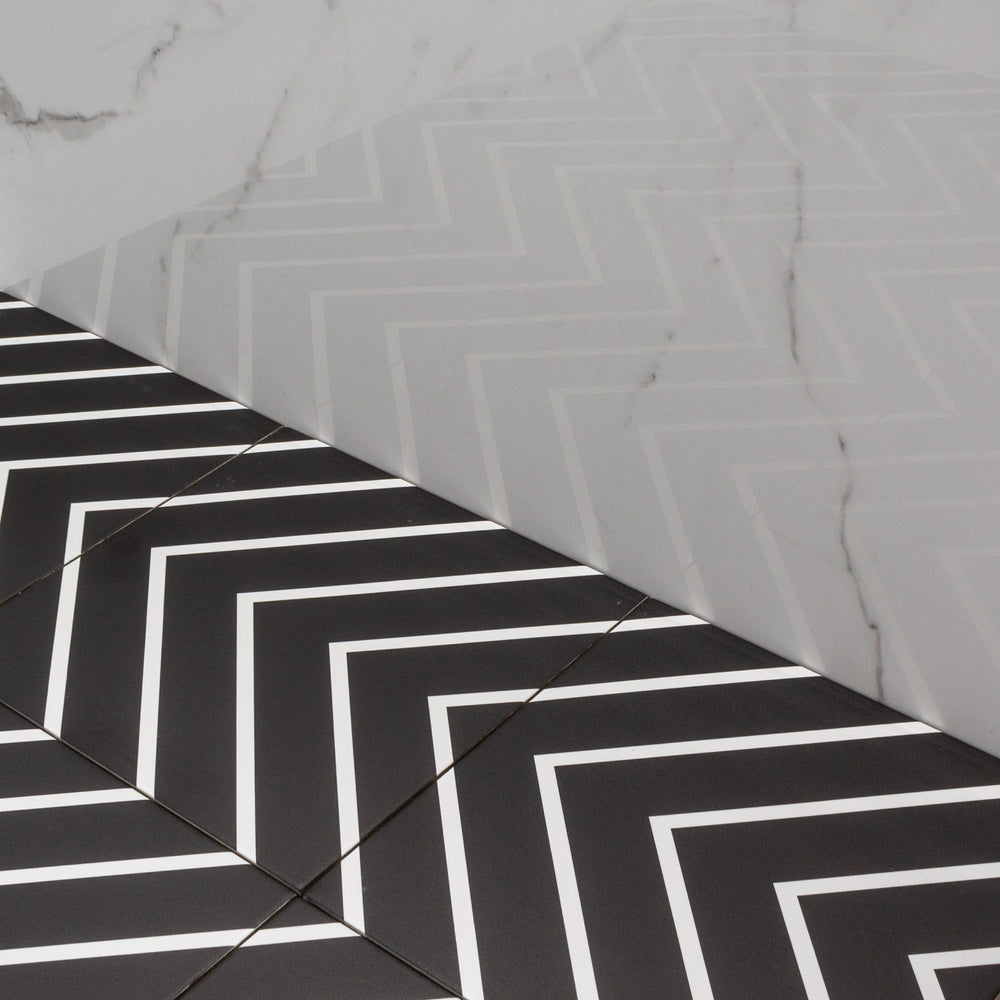 TilesInspired | Decorative Pattern Tiles | Formation Black
